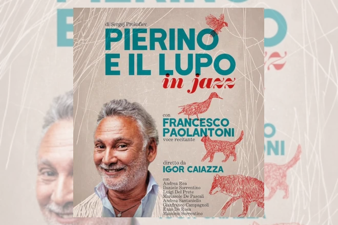 Francesco Paolantoni in "Pierino e il Lupo in Jazz" | La Gazzetta dello Spettacolo